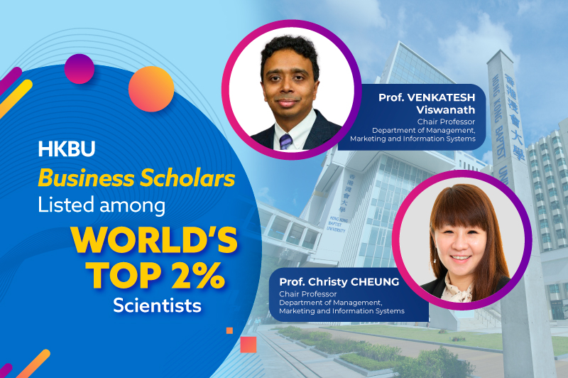 Two Distinguished Business Scholars listed among World’s Top 2% Most ...