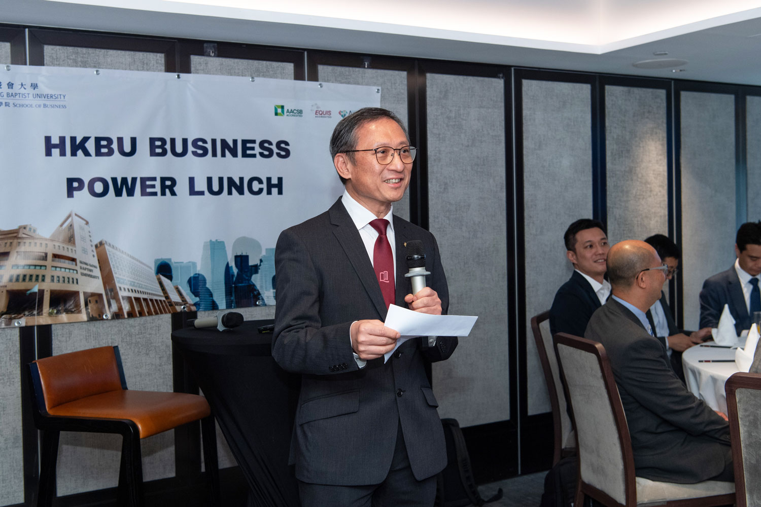 HKBU Business Power Lunch Unveils Geopolitical Risks and Global Supply ...